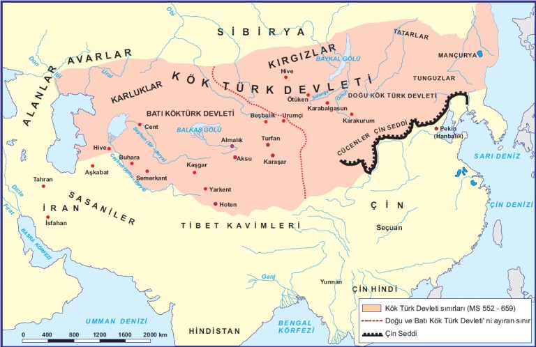 Göktürkler (Köktürkler) - Tarih Dersi Tarih Öğretmeni