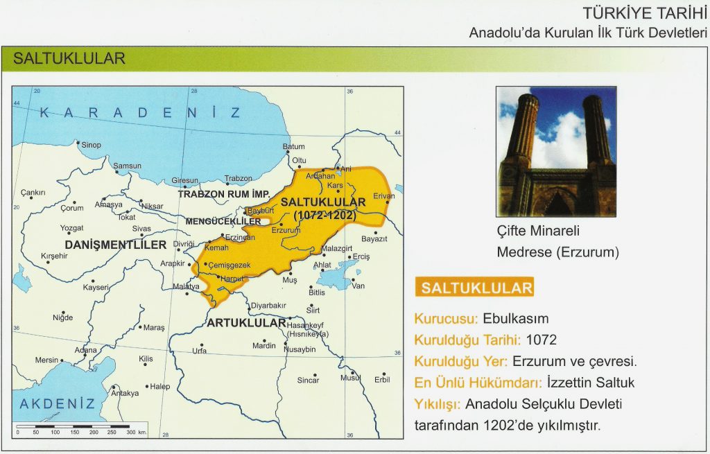Saltuklu Beyliği (Saltuklular, Saltukoğulları) (1092-1202) - Tarih ...
