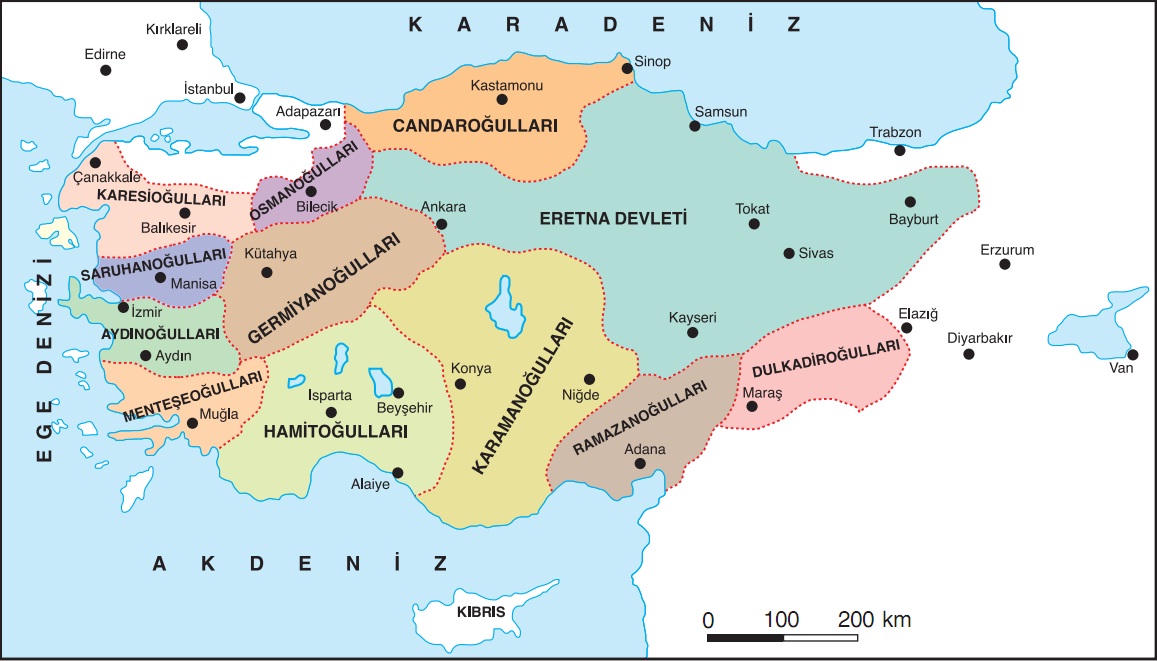 Karamanoğulları (Karamanoğlu) Beyliği - Tarih Dersi Tarih Öğretmeni